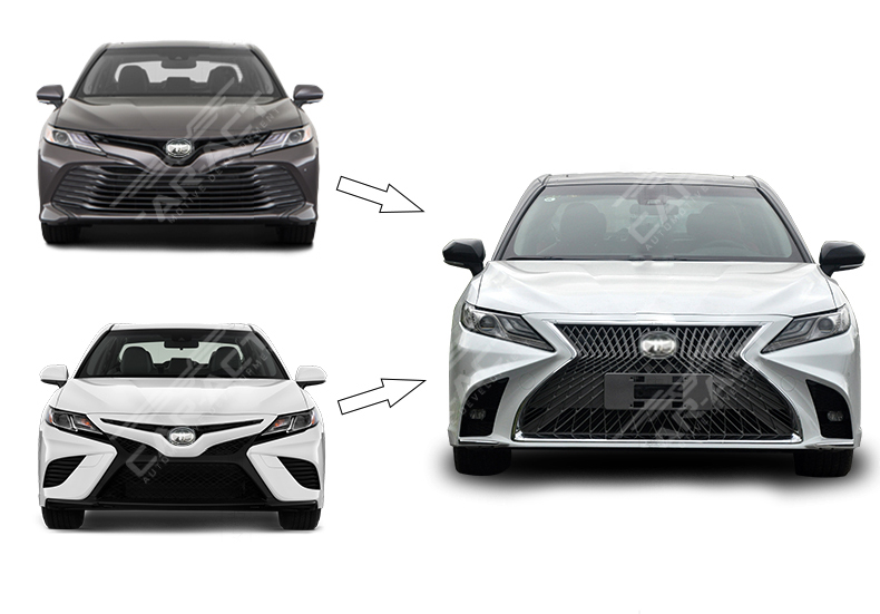 2018-2021 8th Generation Toyota Camry Update to Latest Lexus LS Style ...
