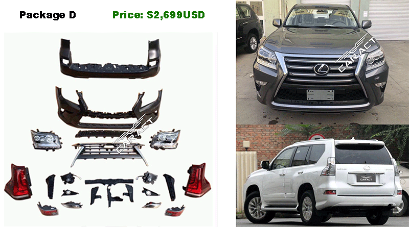 2010-2020 Lexus GX400 GX460 Upgrade Conversion Body Kits