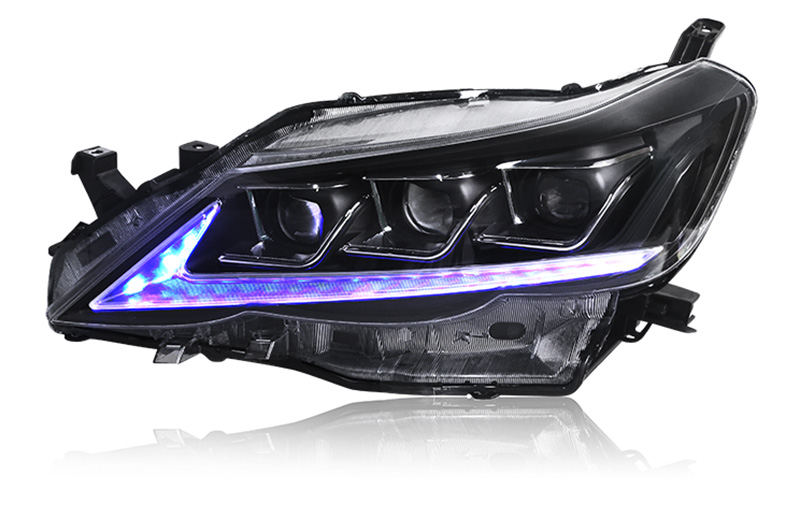 2010-2012 Toyota Mark X Conversion LED Headlights with Sequential Signals