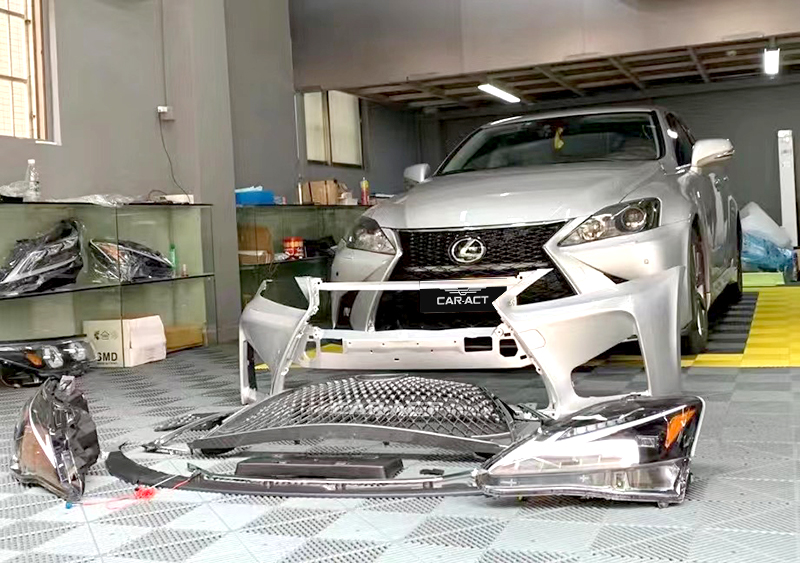 2006-2012 Lexus IS series Convert to Lexus LC Style Front Bumper