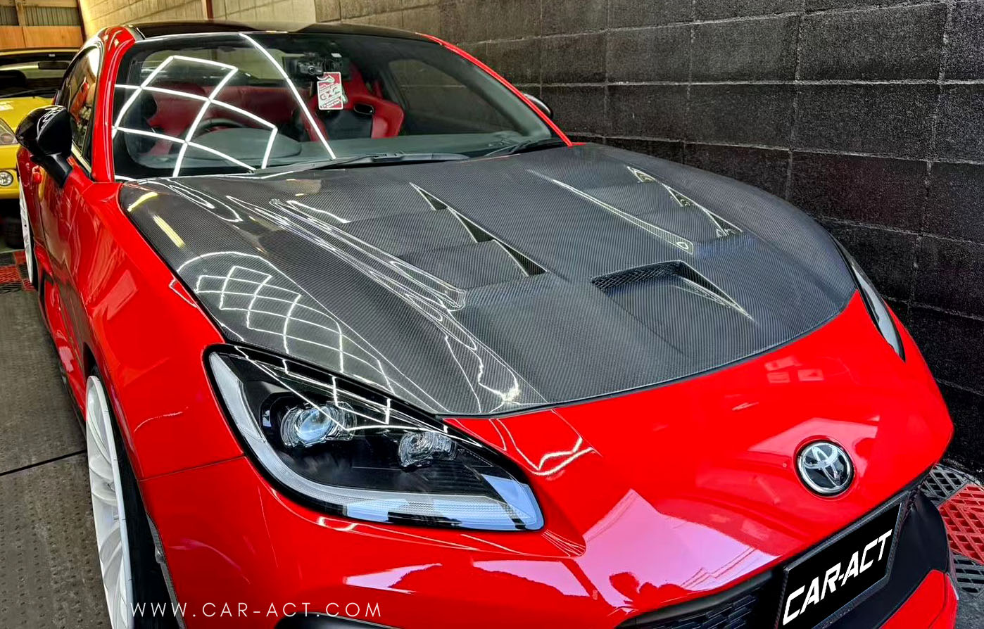 2022-2024 New Toyota 86 Subaru BRZ Carbon Fiber Hood Bonnet