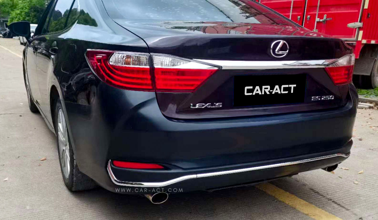 2007-2018 Lexus ES series Upgrade to 2021 Style Rear Bumper