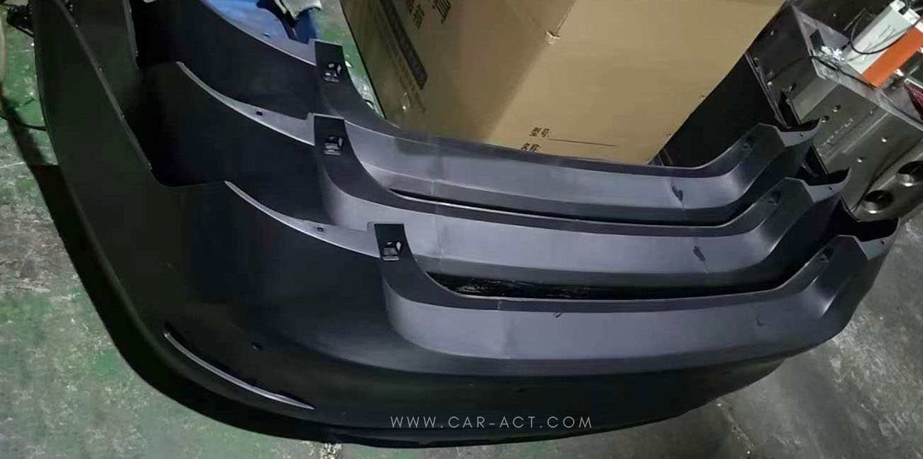 2007-2012 Lexus ES series Upgrade to 2021 Fsport Style Rear Bumper