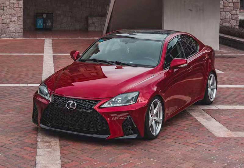2006-2012 Lexus IS series upgrade to 2021 ISF Version Front Bumper