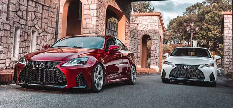 2006-2012 Lexus IS series upgrade to 2021 ISF Version Front Bumper