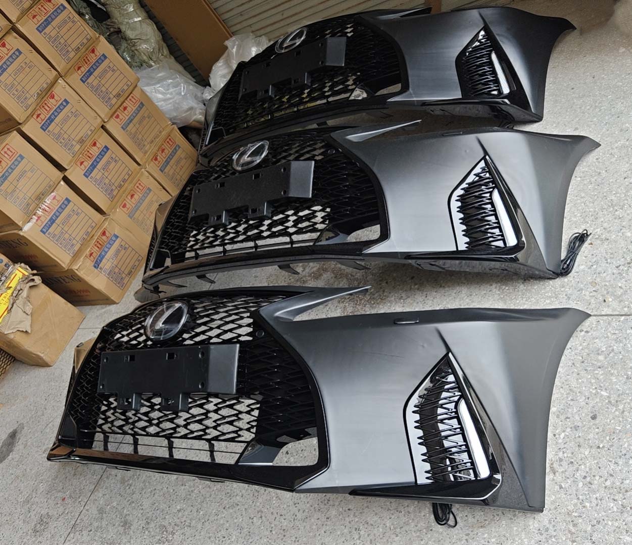 2006-2012 Lexus IS series upgrade to 2021 ISF Version Front Bumper