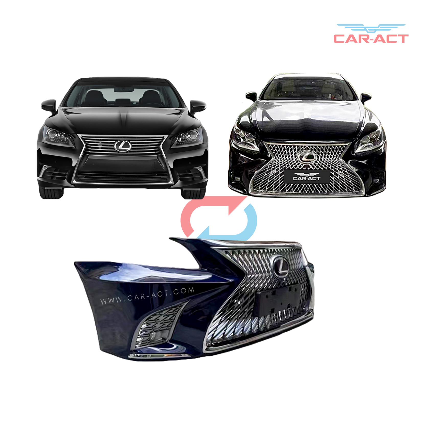 2013-2017 Lexus LS460 460L 600H 600HL convert to 2023 Version Style ...